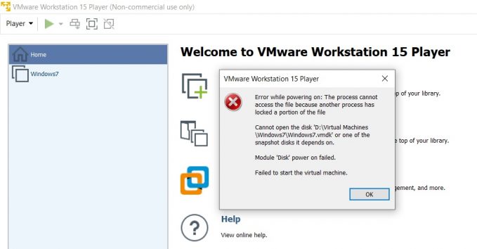 How to fix “Module ‘disk’ power on failed” VMware – in2wp
